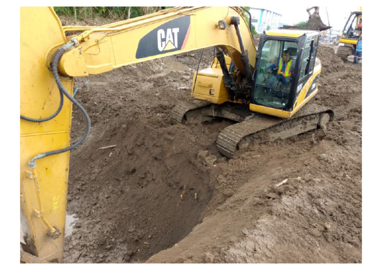 Excavation For The Slope Protection Works | PDF