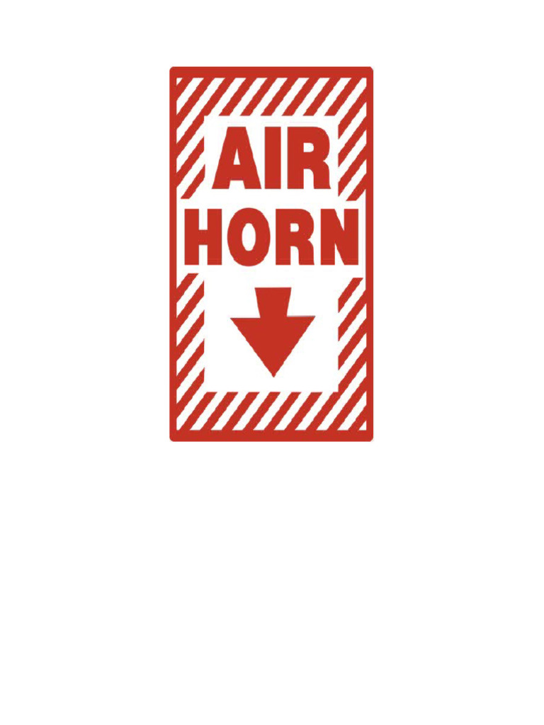 Air horn | PDF