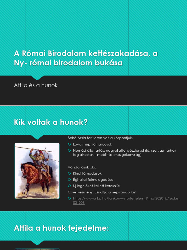 Ny-Római Birodalom Bukása | PDF