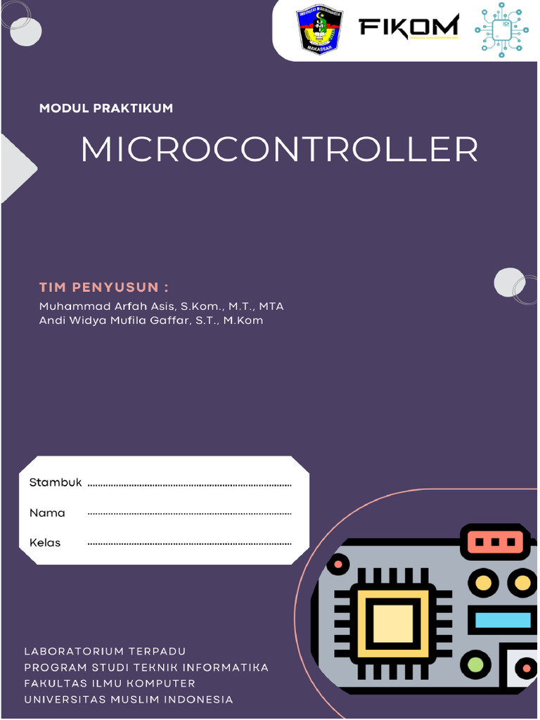 Bab 3 - Modul Microcontroller | PDF