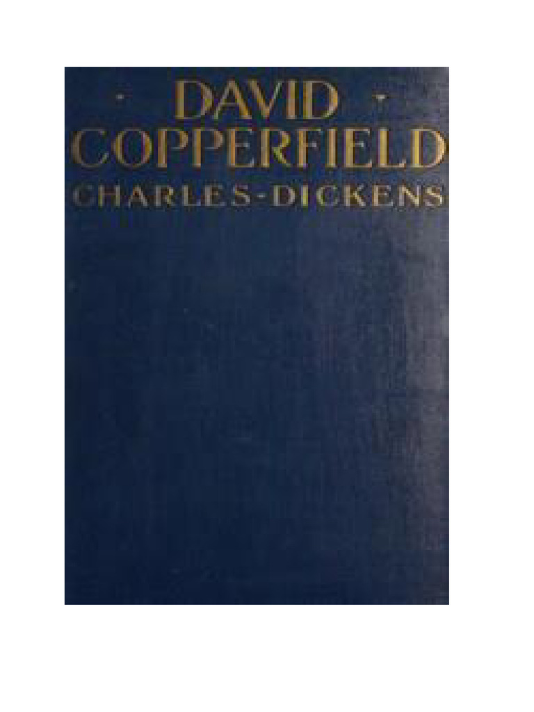 The Personal History of David Copperfield | PDF