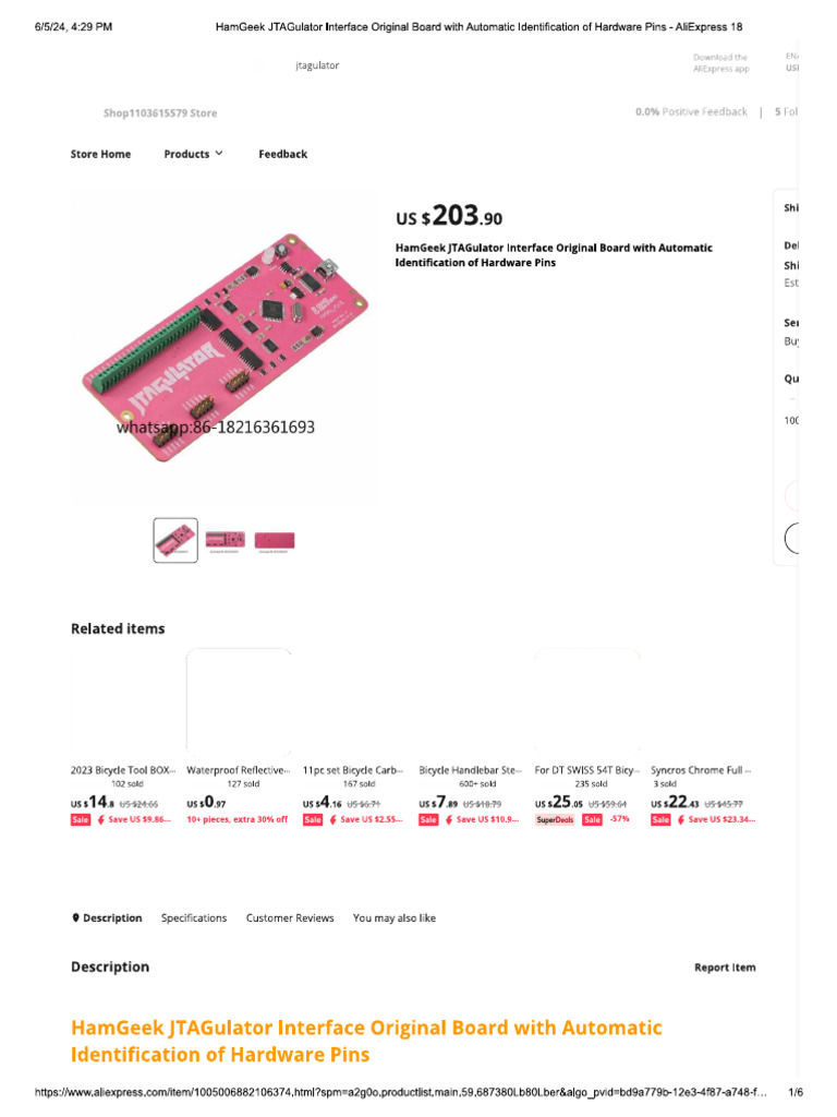 Jtagulator With Mini USB To PC AliExpress | PDF