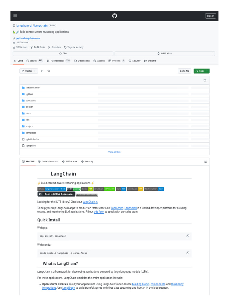 Github Com Langchain Ai Langchain | PDF
