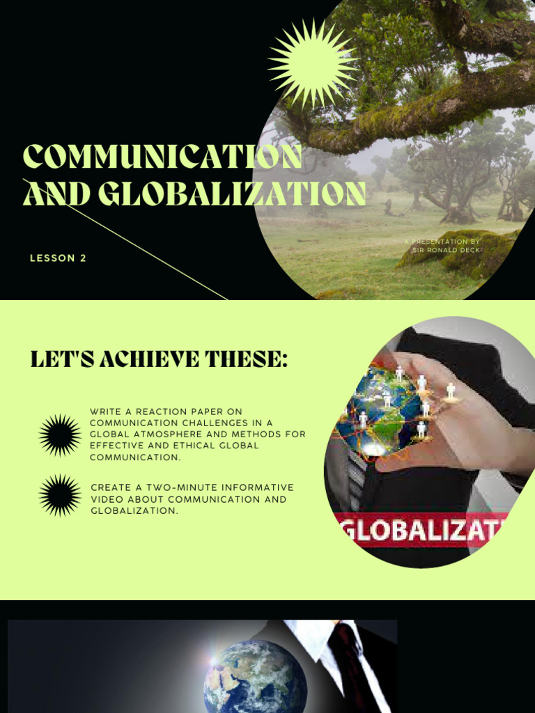 Communication and Globalization | PDF