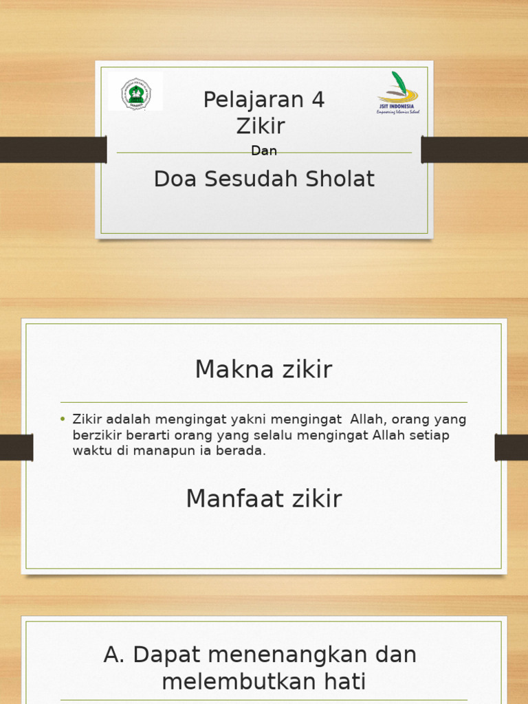 DZIKIR | PDF