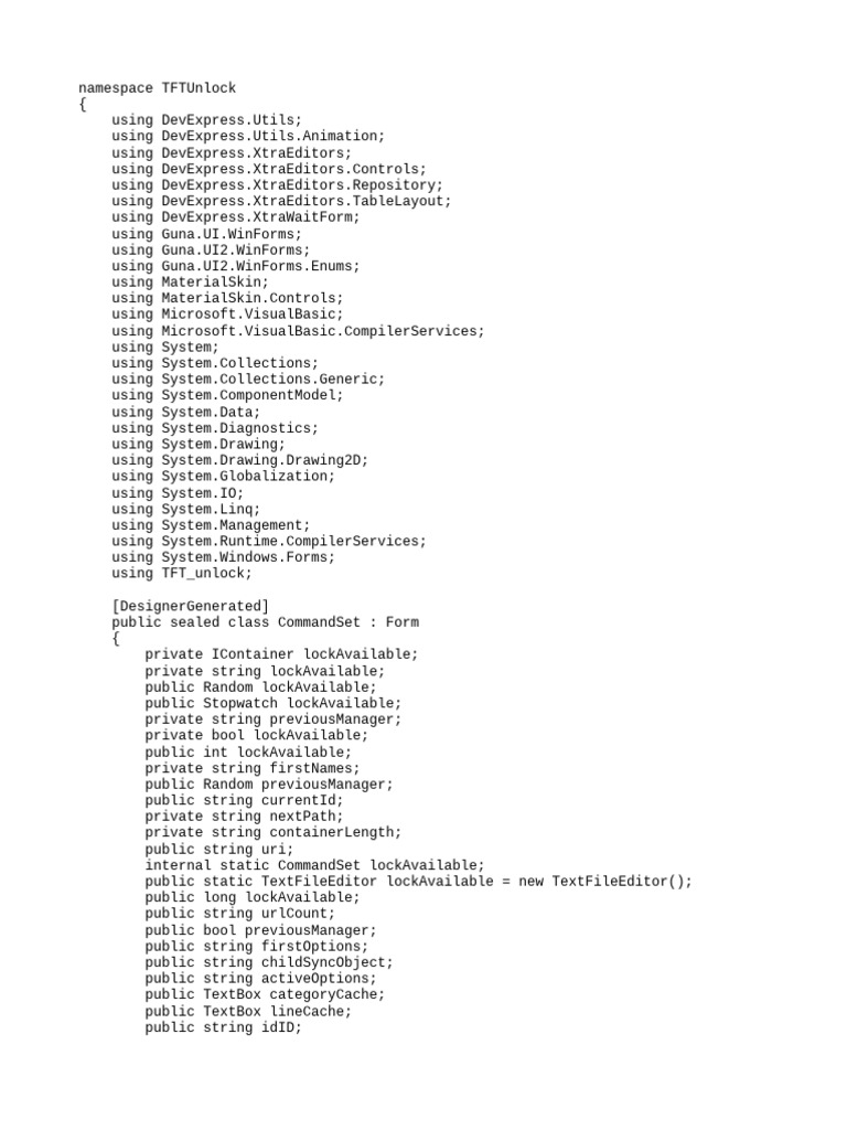 Command K Set | PDF