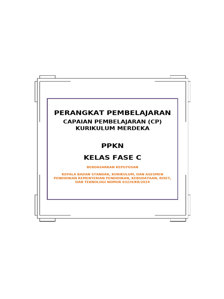 CP PPKN Fase C KLS 5-6 | PDF
