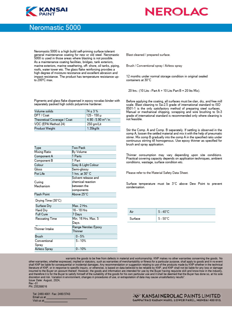 Neromastic 5000 | PDF