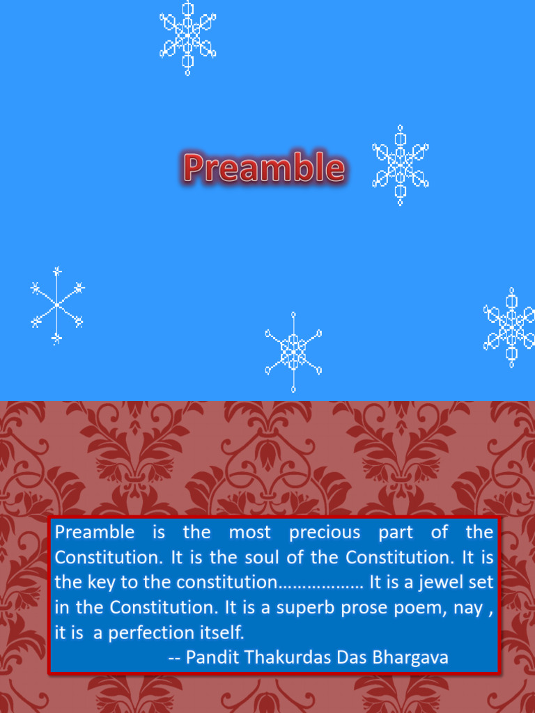 Preamble | PDF