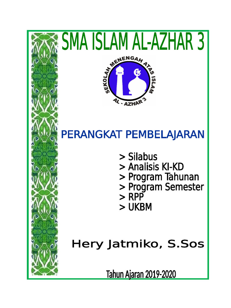 COVER Silabus 20192020 | PDF