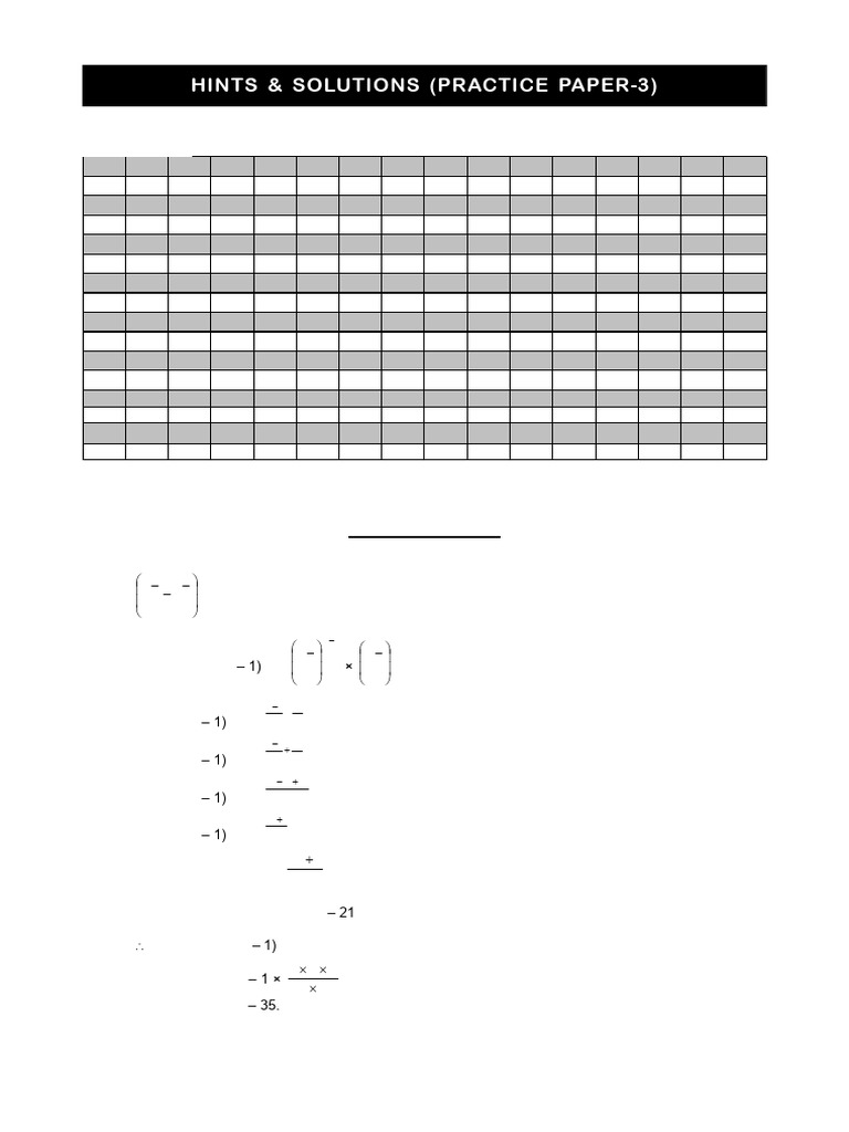 sa-sample-paper-3-solutions | PDF