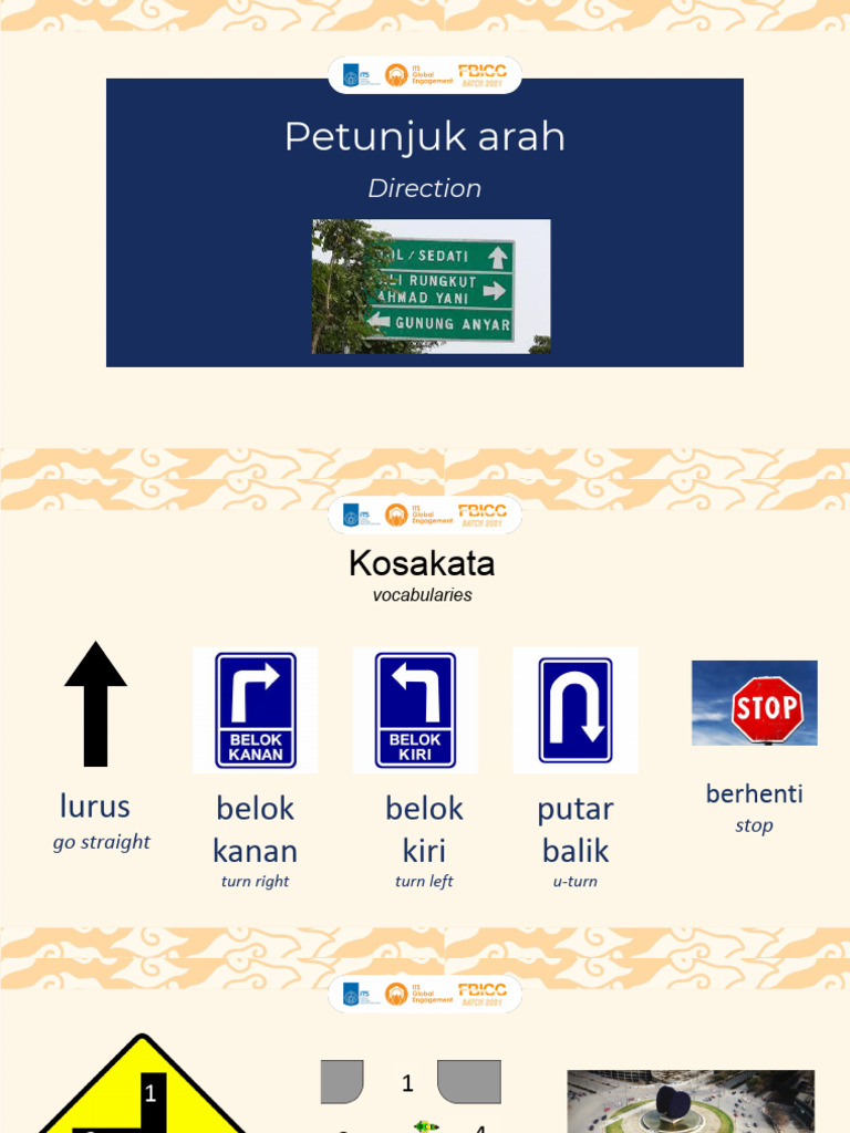 Petunjuk Arah | PDF