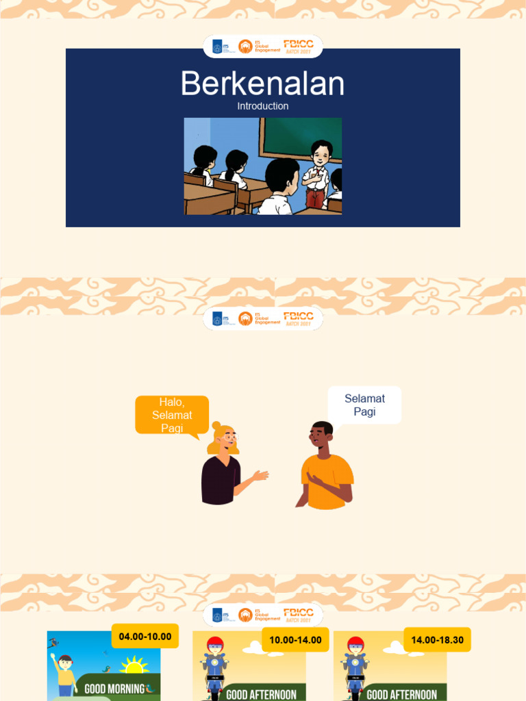 Introduction FBICC 2021 | PDF