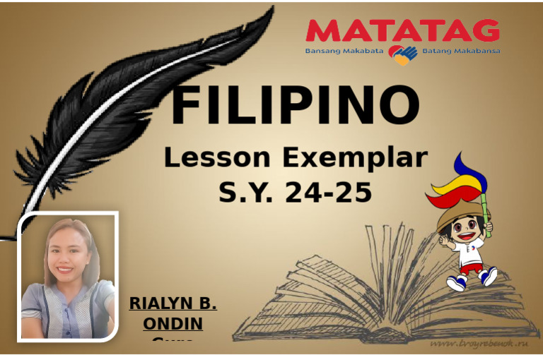 Exemplar Cover FILIPINO | PDF
