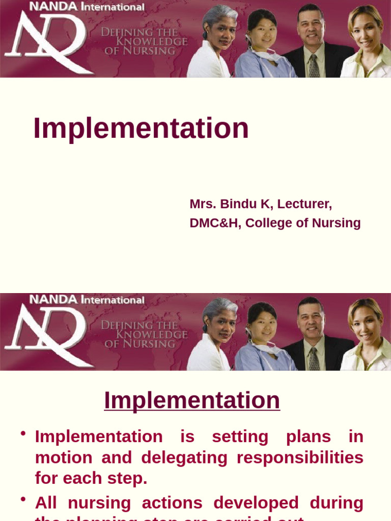 Implementation & Evaluation - Student | PDF