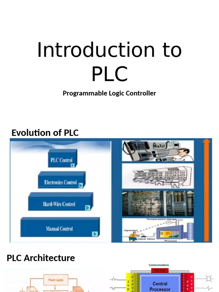 File PLC 3 1 Introduction | PDF