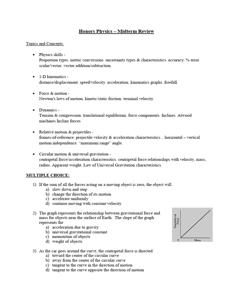 Mid Term Exam Example | PDF