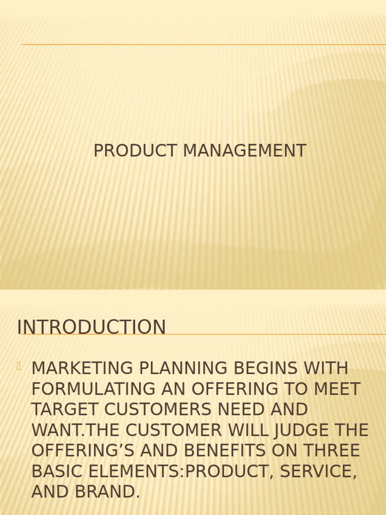 Product Management | PDF