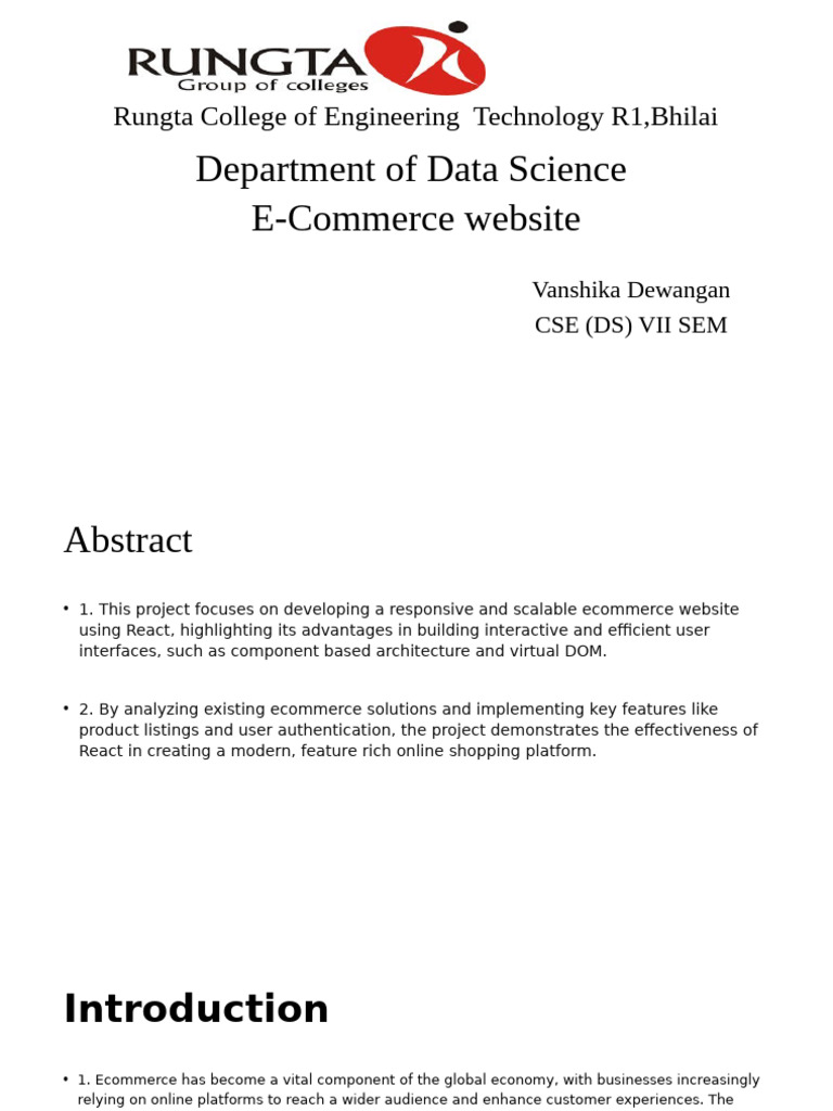 Vanshika Dewangan CSE DS | PDF