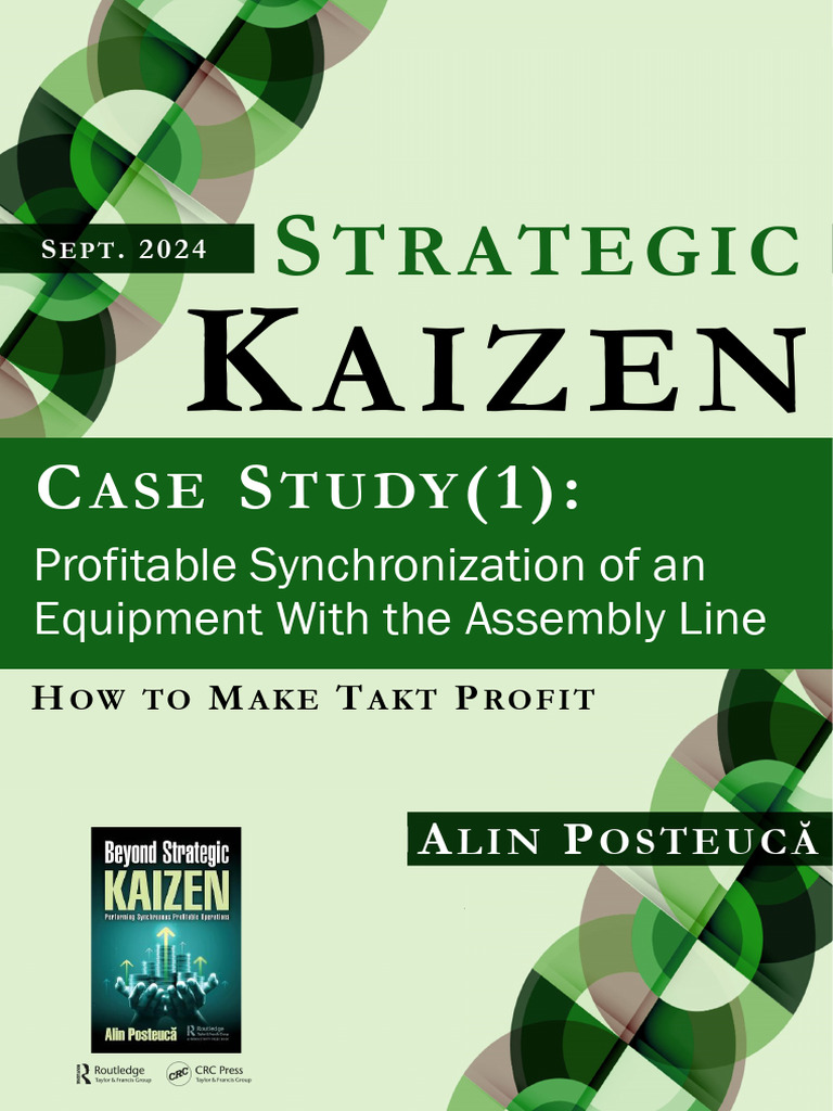 Strategic KAIZEN- Case Study by Alin Posteuca | PDF
