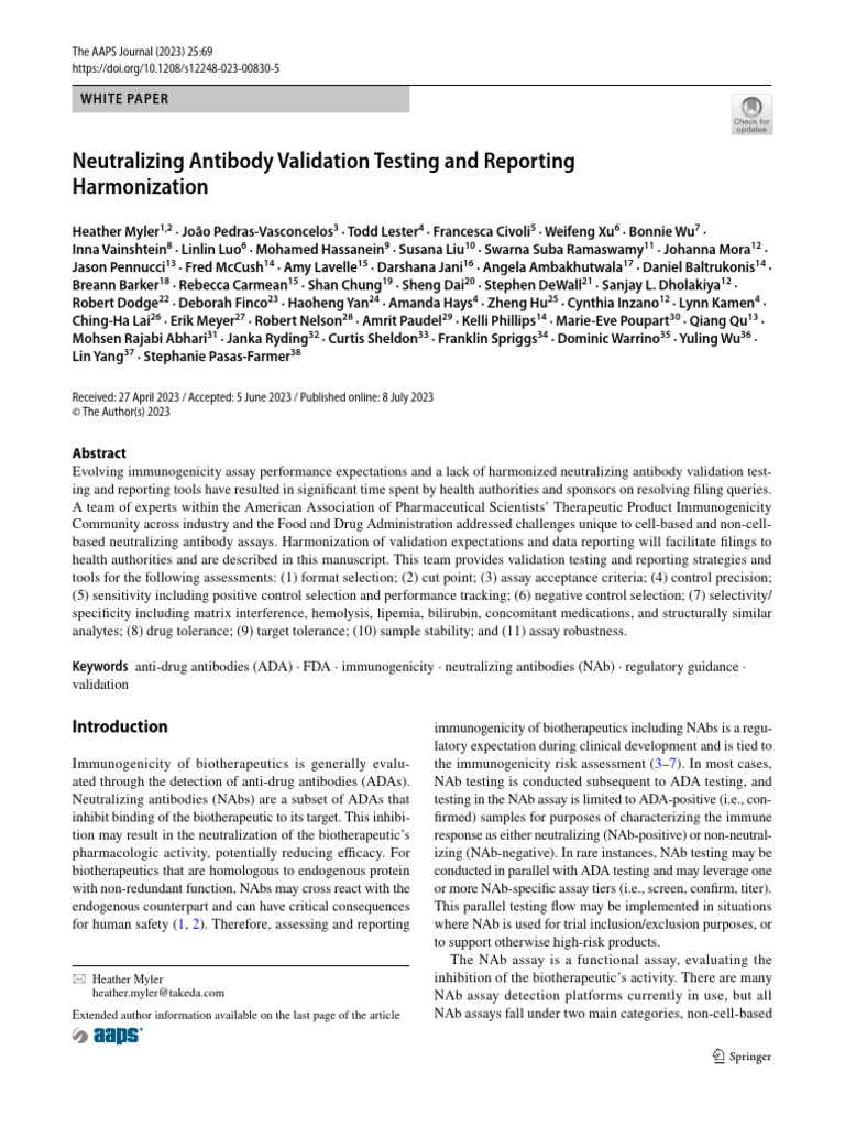 NAb Nice Paper | PDF
