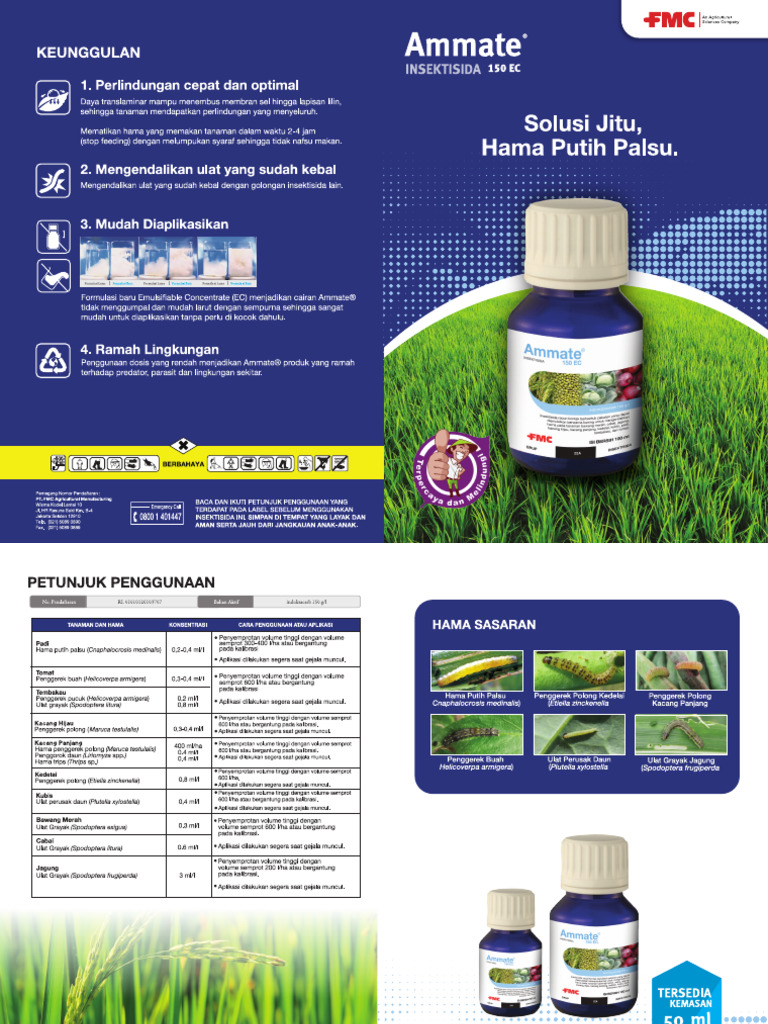 Insektisida Ammate FMC | PDF