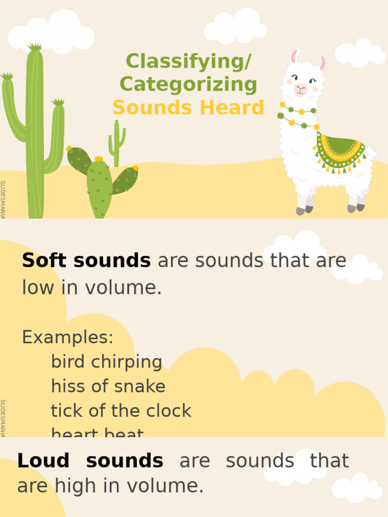 Soft and Loud Sounds | PDF