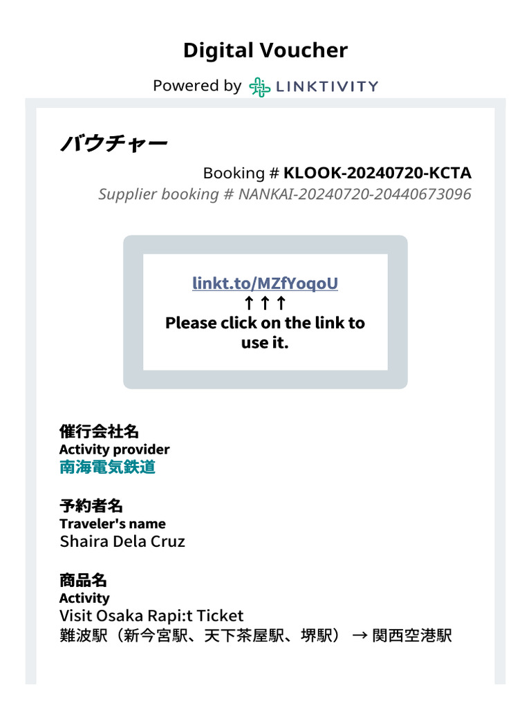 Namba To Kansai | PDF