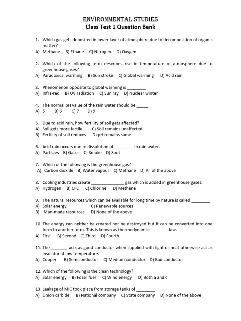 CO5I EST CT 1 Que. Bank | PDF