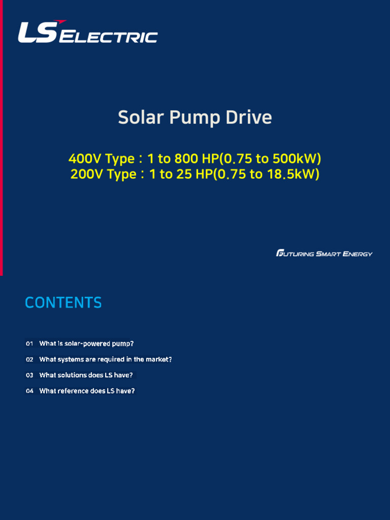 9 - ENG - Solar Pump Drive | PDF