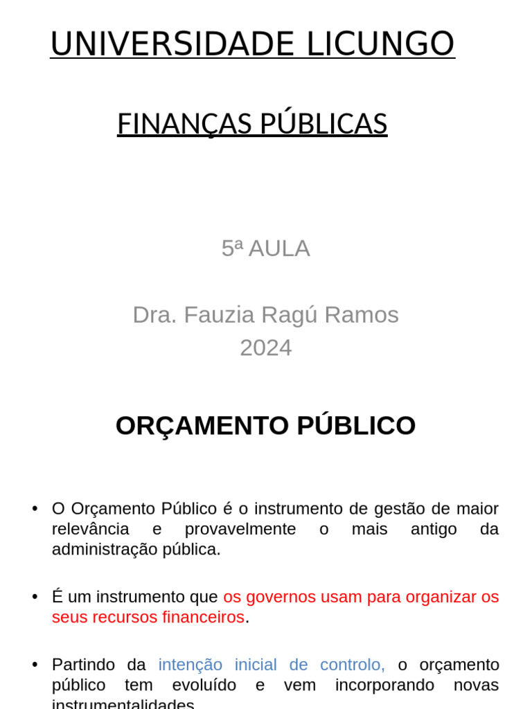 FP - Aula 5 - GE - 2024 - 095918 | PDF
