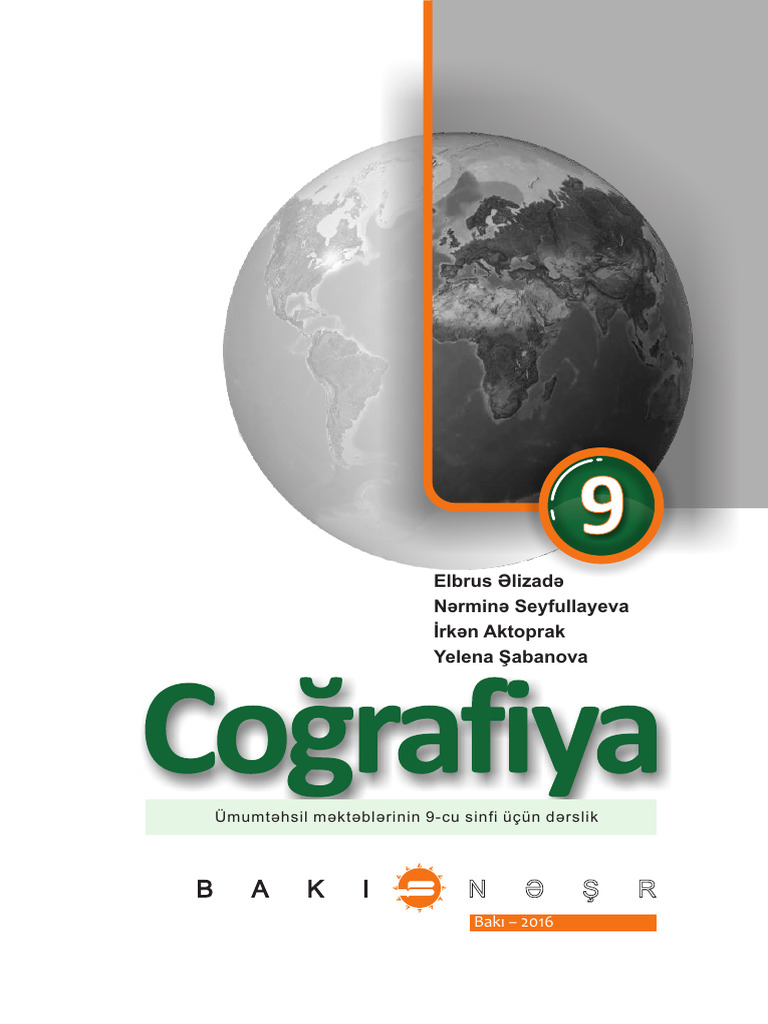 Cografiya 9 Az Derslik | PDF