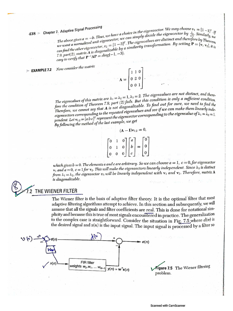 1 Weiner Filter Derivation 08-29-2024 | PDF
