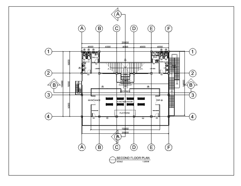 Second Floor Plan: PWD CR Nursing Area LAV | PDF
