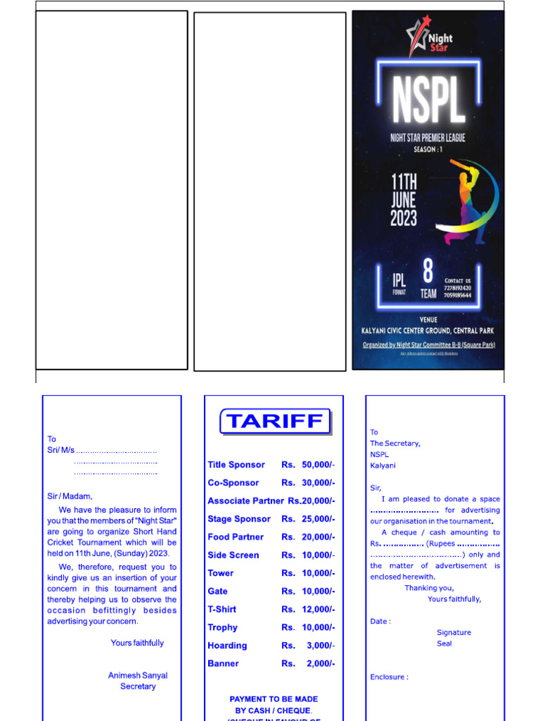 NSPL Contact Form | PDF