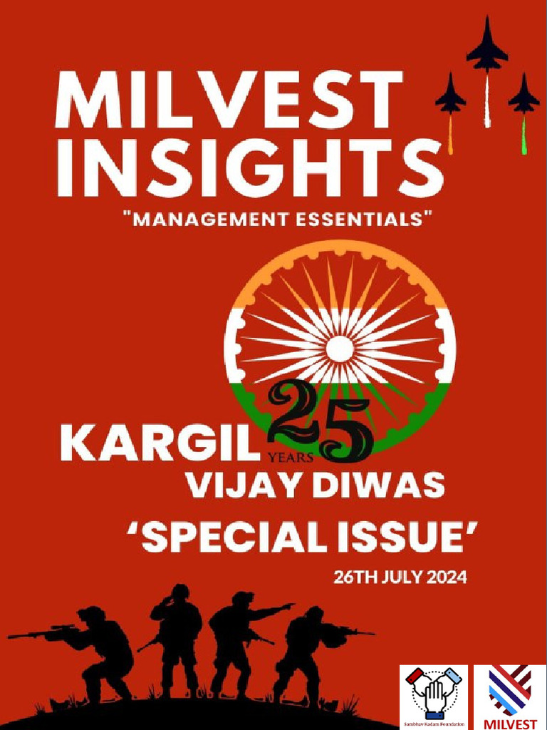 KargilVijay-25 Special Edition MILVEST 26 July 2024 | PDF