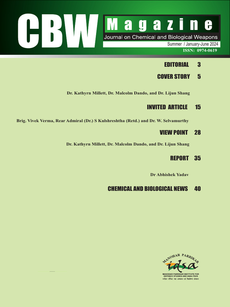 CBW Magazine Jun 2024 Managing Emerging Disruptive Threats of Synthetic ...