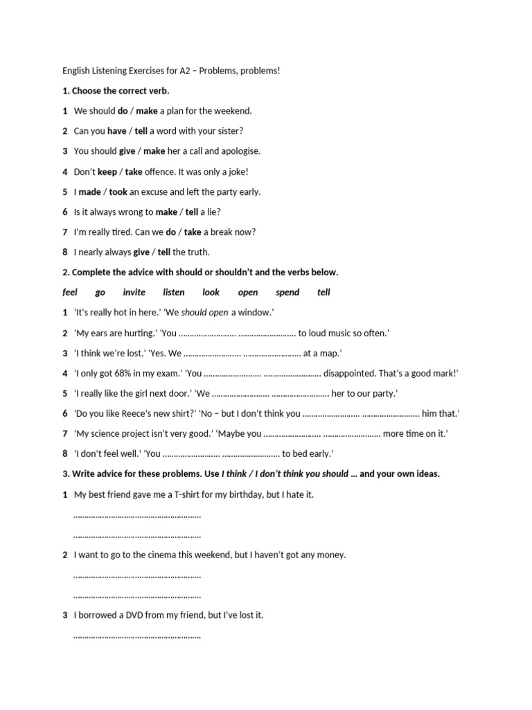 Problems Problems | PDF