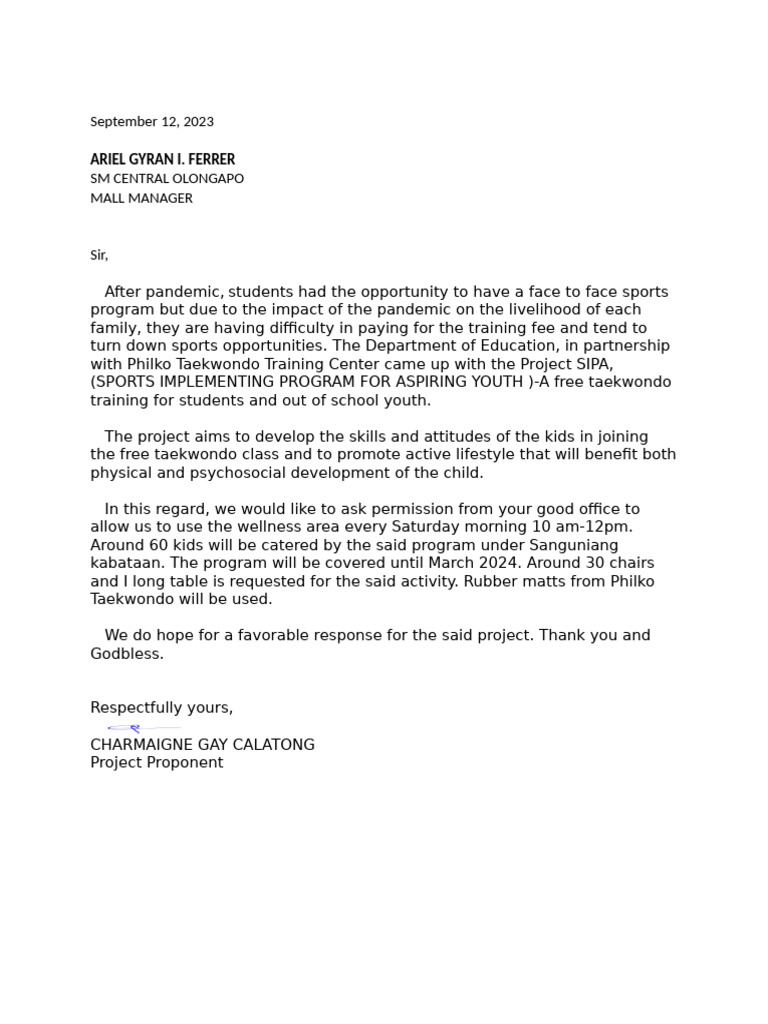 Letter, SM | PDF