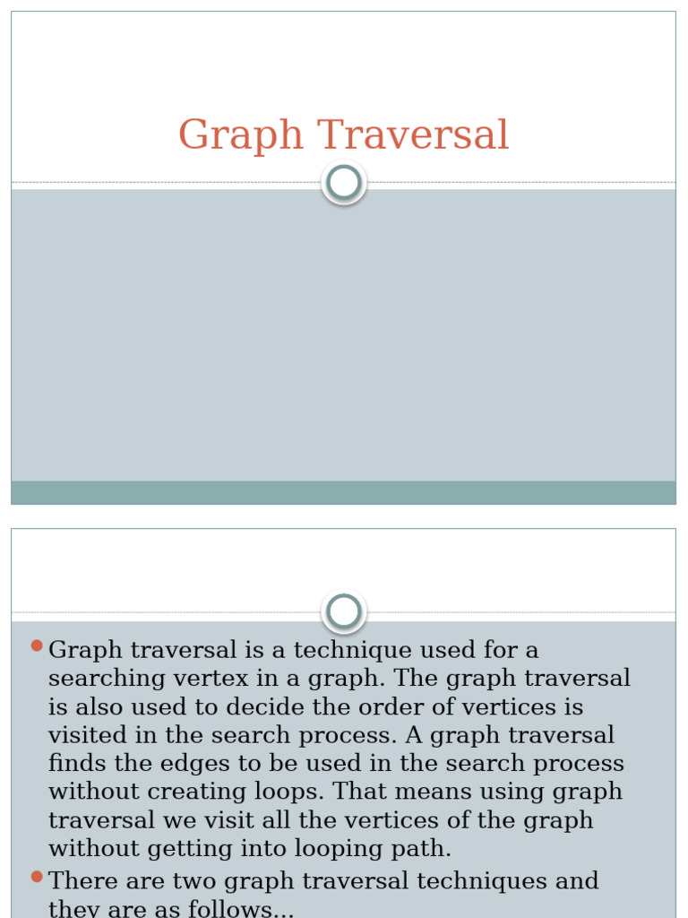 Graph Traversal (1) | PDF Graph Traversal (1) | PDF