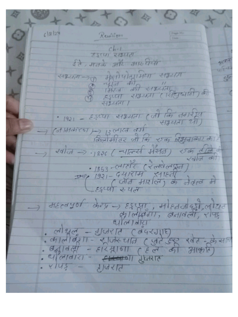 Chapter 1 Short Notes | PDF