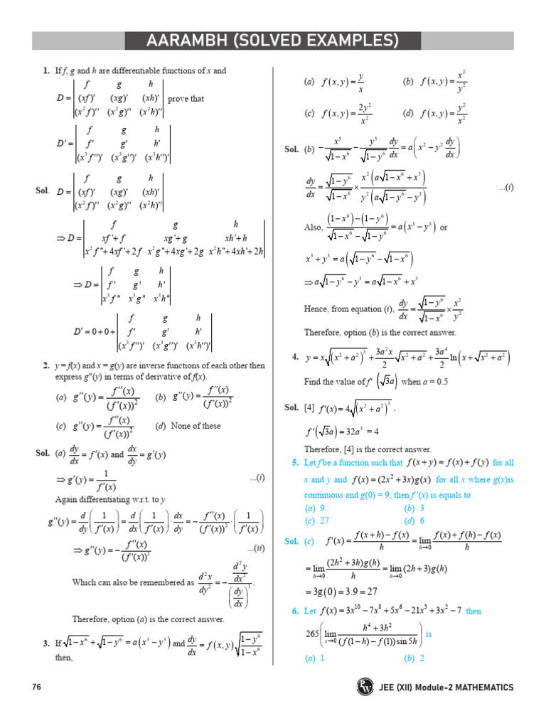 05 - Methods of Differentiation - 76-78 | PDF