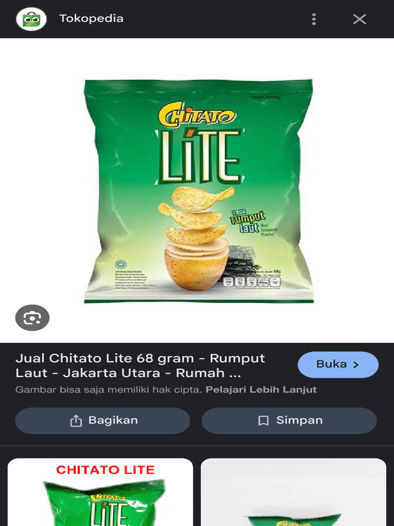 Chitato Lite - Penelusuran Google | PDF