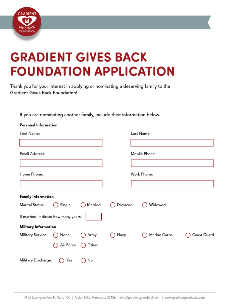 GGB Application Fillable | PDF