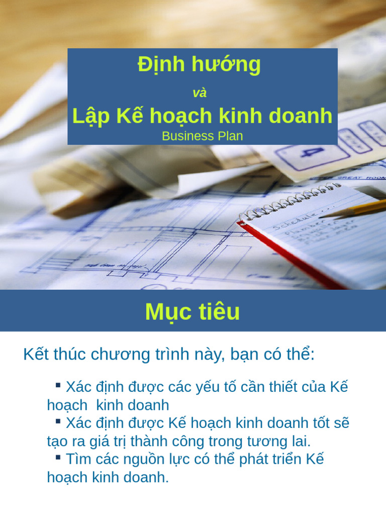 Dinh Huong Xay Dung Ke Hoach Kinh Doanh 9699 | PDF