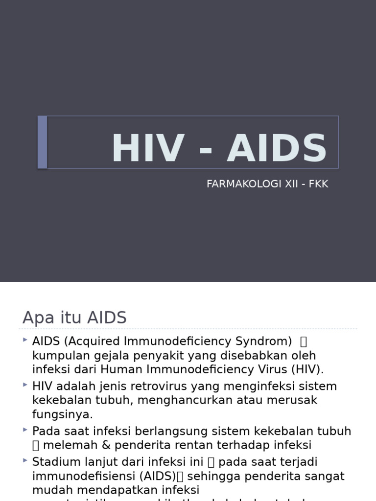 HIV - AIDS | PDF