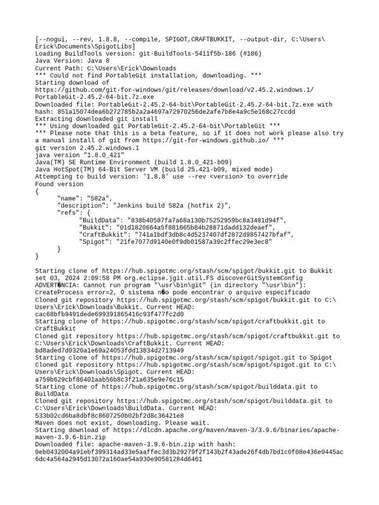 BuildTools Log | PDF