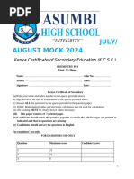 KCSE Agriculture Project Report 2025 | PDF