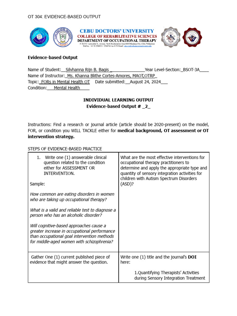 Bagis Ot304 Ilo 2 | PDF