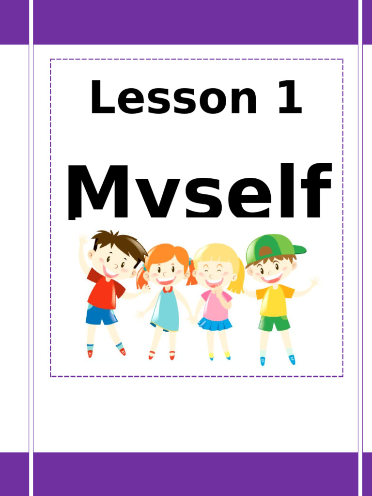 Lesson 1 - My Self | PDF